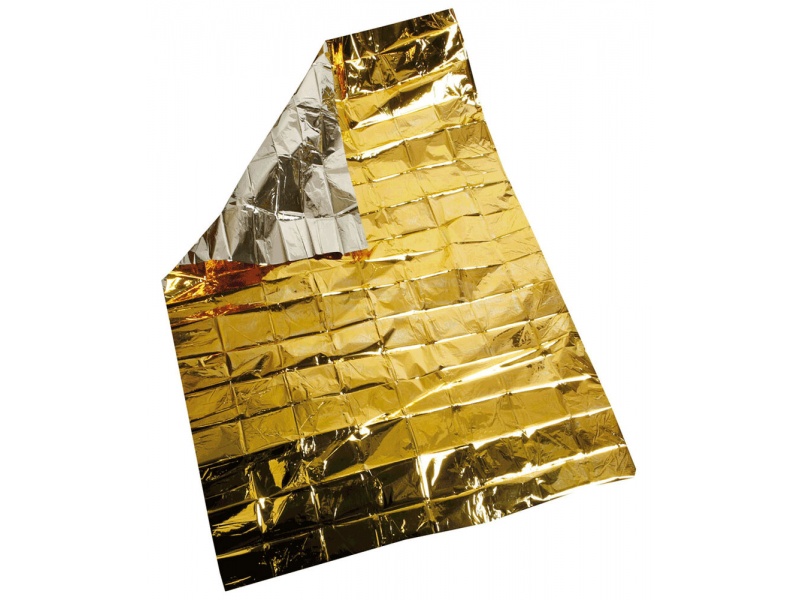 Ισοθερμική Κουβέρτα Αλουμινίου Gold/Silver 1,60χ2,10 - Σοφία Βαρσάμη ...